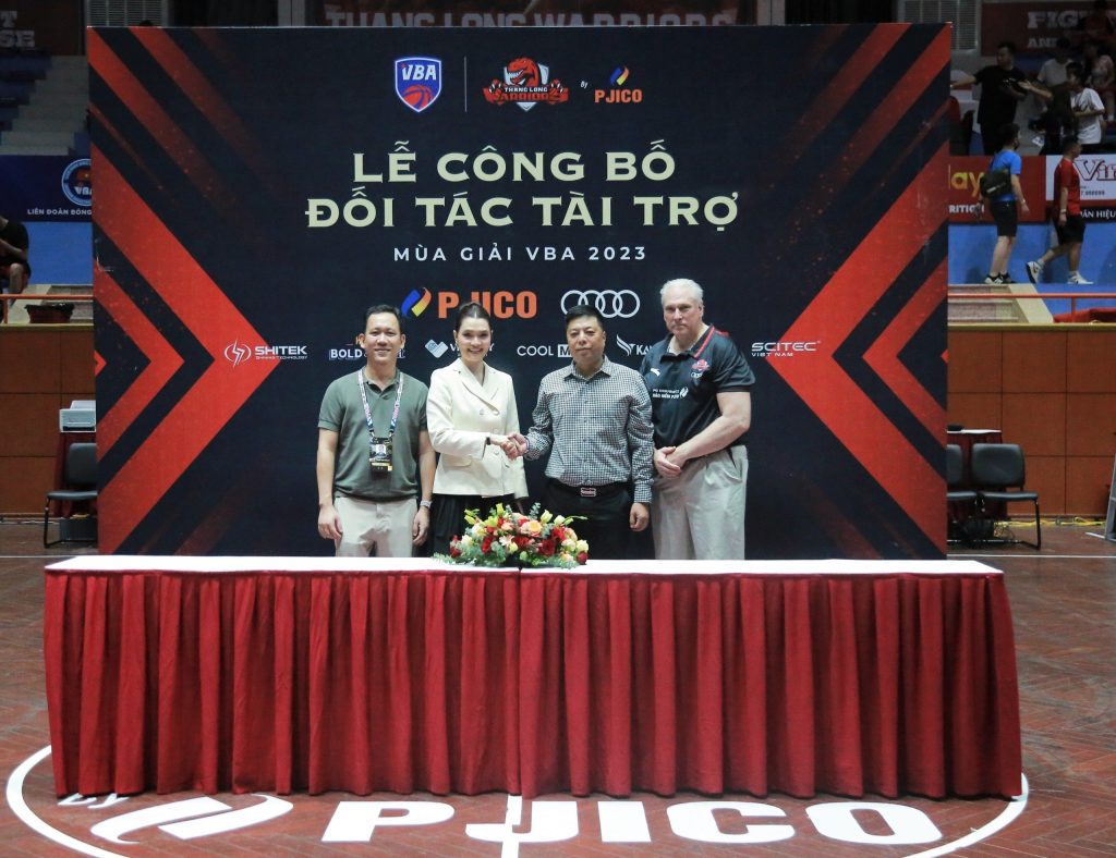 PJICO trở thành nhà tài trợ Danh xưng của CLB Thang Long Warriors mùa ...